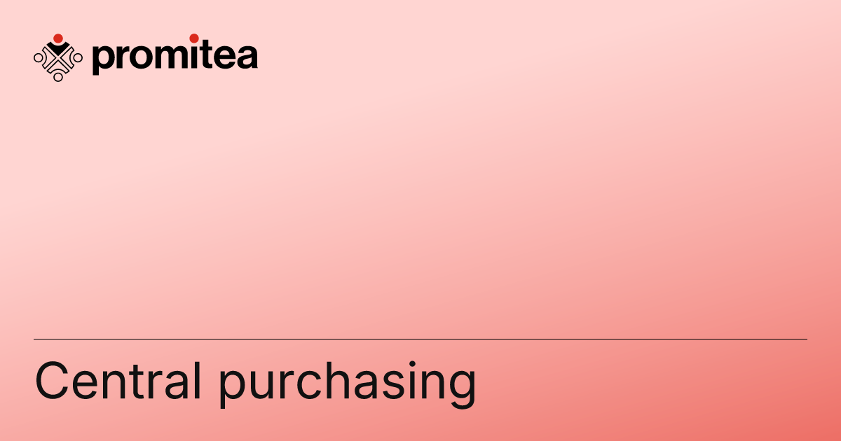 Promitea | Central purchasing